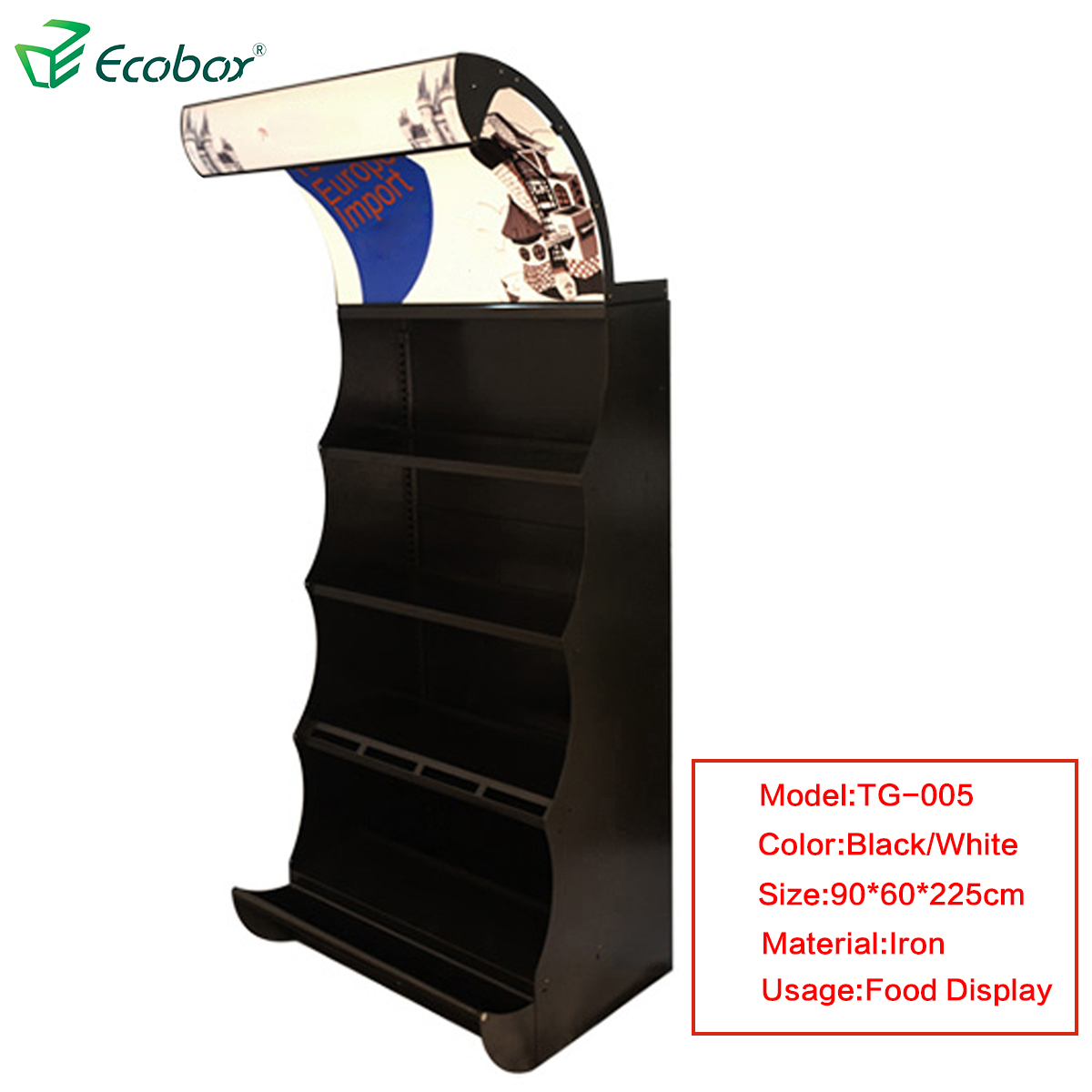 TG-012 Bulk food display shelf - Buy supermarket rack Product on Ecobox