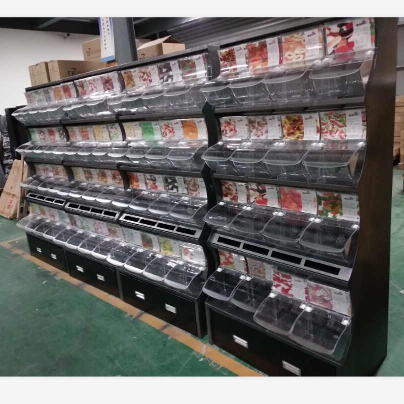 TG-012 Bulk food display shelf - Buy supermarket rack Product on Ecobox