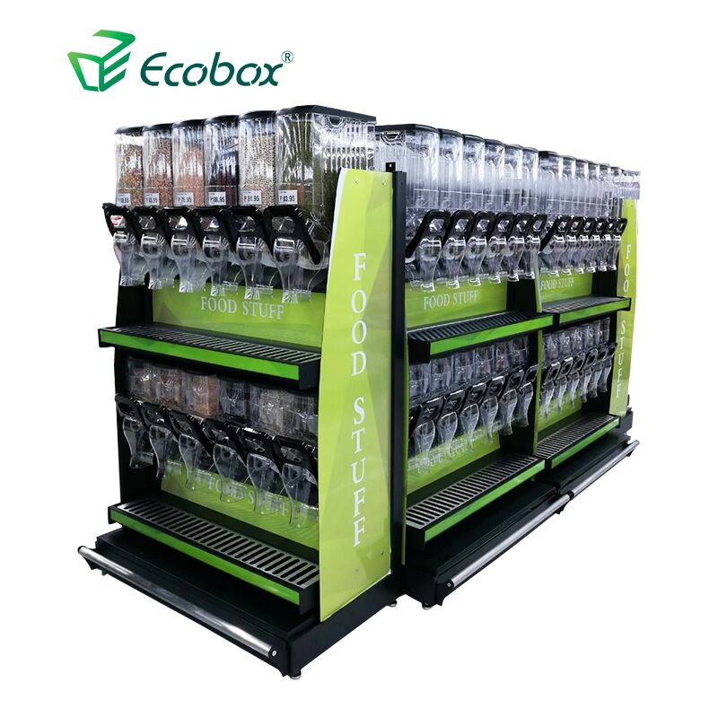 EK-012 Bulk food display shelf - Buy supermarket rack Product on Ecobox